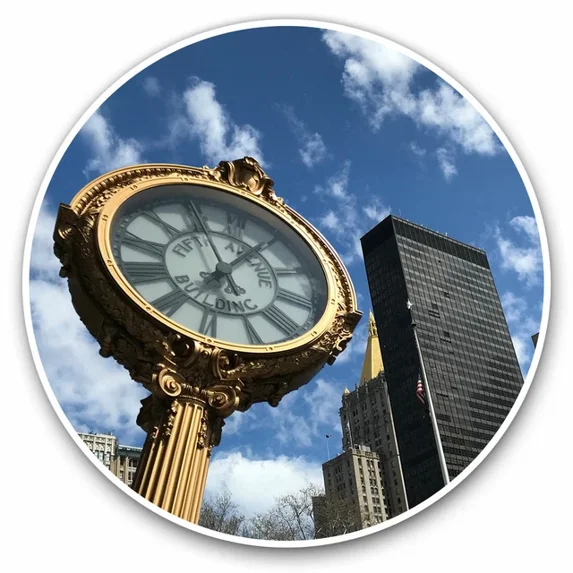 DOPASTICKER Stickers - New York Manhattan City View Cool Gift ...