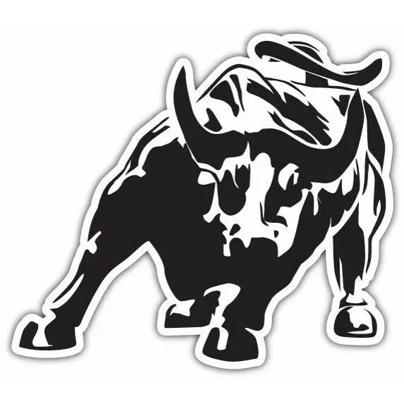 DOPASTICKER Stock Market Bull Nasdaq Car Window Sticker Decal Phone ...