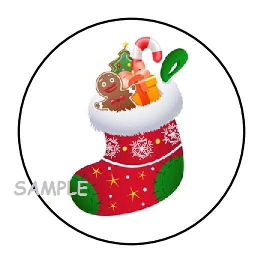 DOPASTICKER Stocking Stickers Party Favors Phone Decal Water Bottle ...