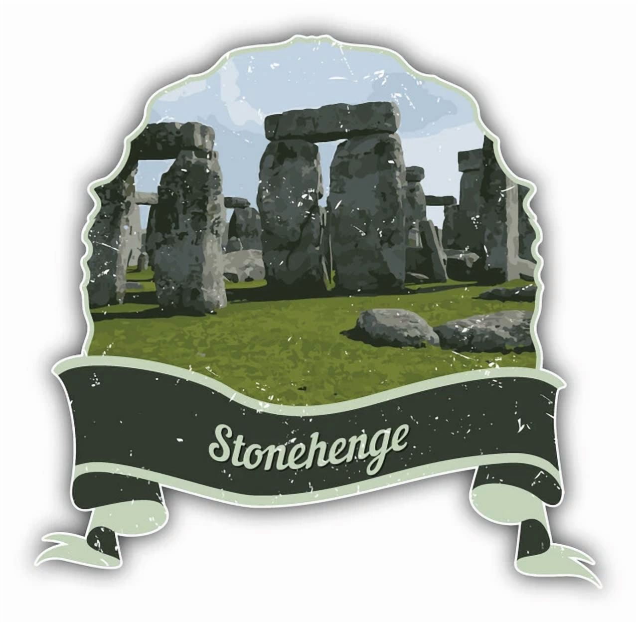 DOPASTICKER Stonehenge Wiltshire England World Landmark Sticker Decal ...