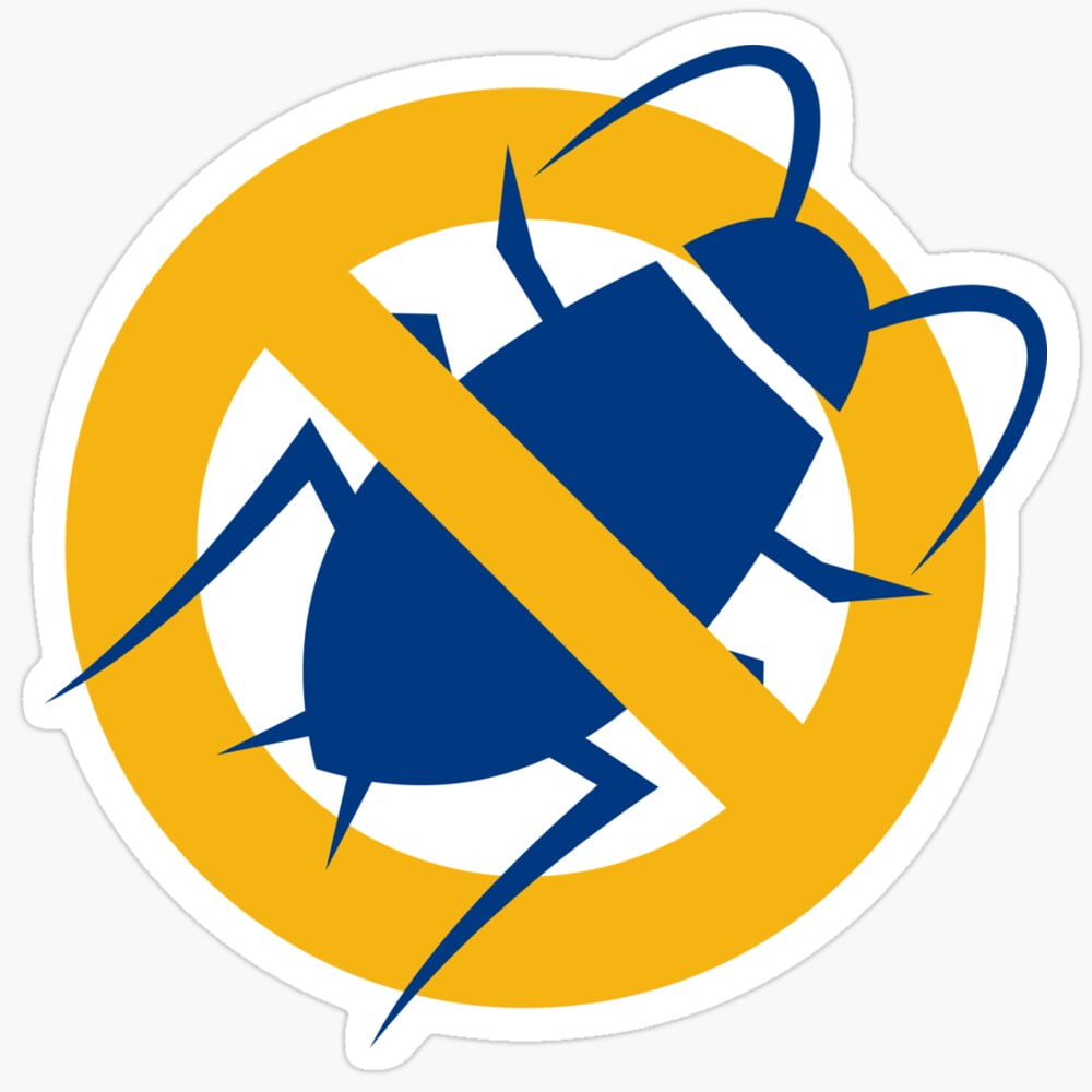 DOPASTICKER Stop Cockroach Icon Sticker Phone Decal Water Bottle ...