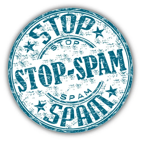 DOPASTICKER Stop Spam Grunge Stamp Sticker Decal Phone Decal Water ...
