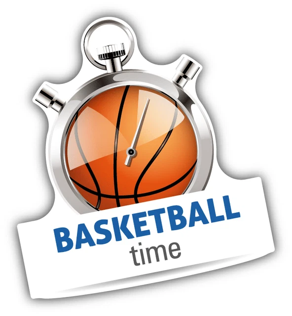 DOPASTICKER Stopwatch Basketball Time Car Sticker Phone Decal Water ...