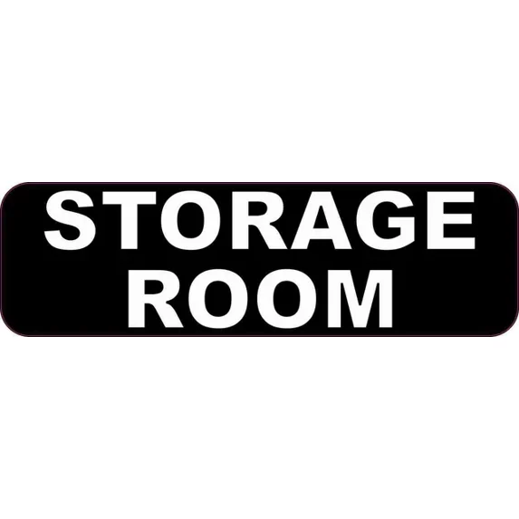 DOPASTICKER Storage Room Sticker Business Door Sticker School Office ...