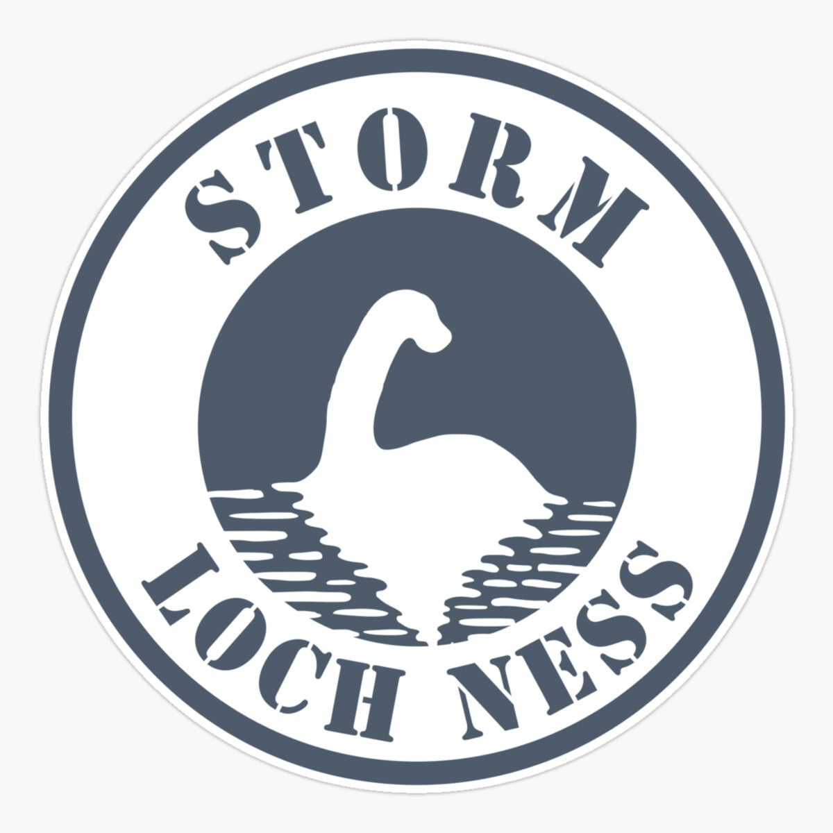 DOPASTICKER Storm Loch Ness Sticker, Phone Sticker Car Stickers ...