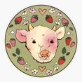 DOPASTICKER Strawberry Cow Sticker, Phone Sticker Car Stickers ...