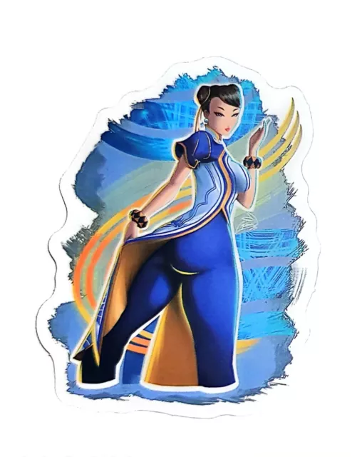 DOPASTICKER Street Fighter Chun Li Anime Manga Cartoon Video Game ...