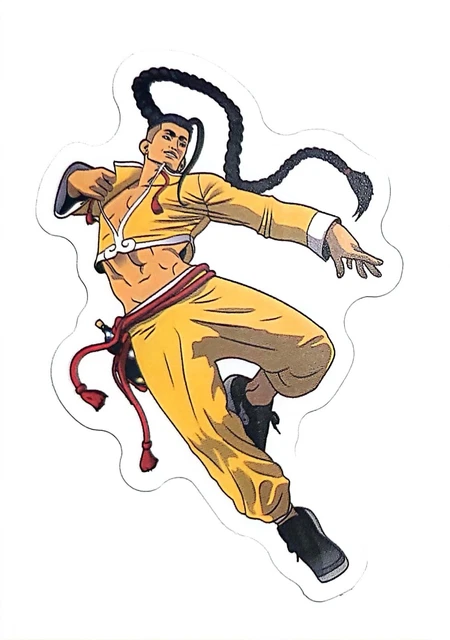 DOPASTICKER Street Fighter Jamie Anime Manga Cartoon Video Game Sticker ...