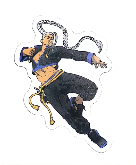 DOPASTICKER Street Fighter Jamie Anime Manga Cartoon Video Game Sticker ...