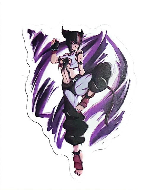 DOPASTICKER Street Fighter Juri Anime Manga Cartoon Video Game Sticker ...