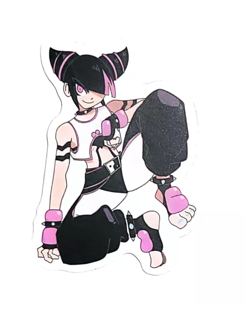 DOPASTICKER Street Fighter Juri Anime Manga Cartoon Video Game Sticker ...