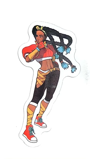 DOPASTICKER Street Fighter Kimberly Anime Manga Cartoon Video Game ...
