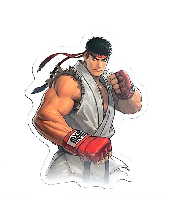 DOPASTICKER Street Fighter Ryu Anime Manga Cartoon Video Game Sticker ...