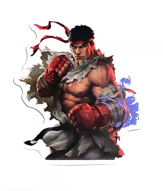 DOPASTICKER Street Fighter Ryu Anime Manga Cartoon Video Game Sticker ...