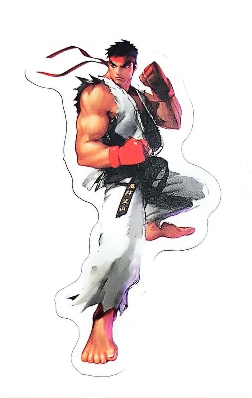 DOPASTICKER Street Fighter Ryu Anime Manga Cartoon Video Game Sticker ...