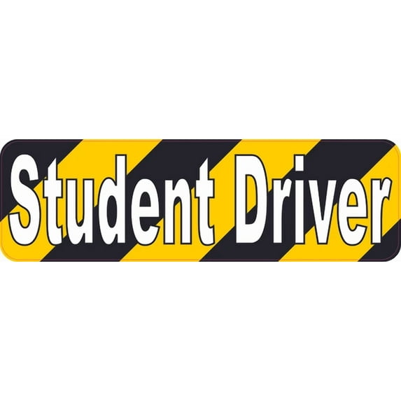 DOPASTICKER Student Driver Sticker Phone Sticker, Latop Sticker, Lover ...