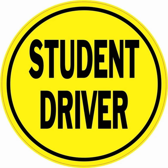 DOPASTICKER Student Driver Sticker Phone Sticker, Latop Sticker, Lover ...