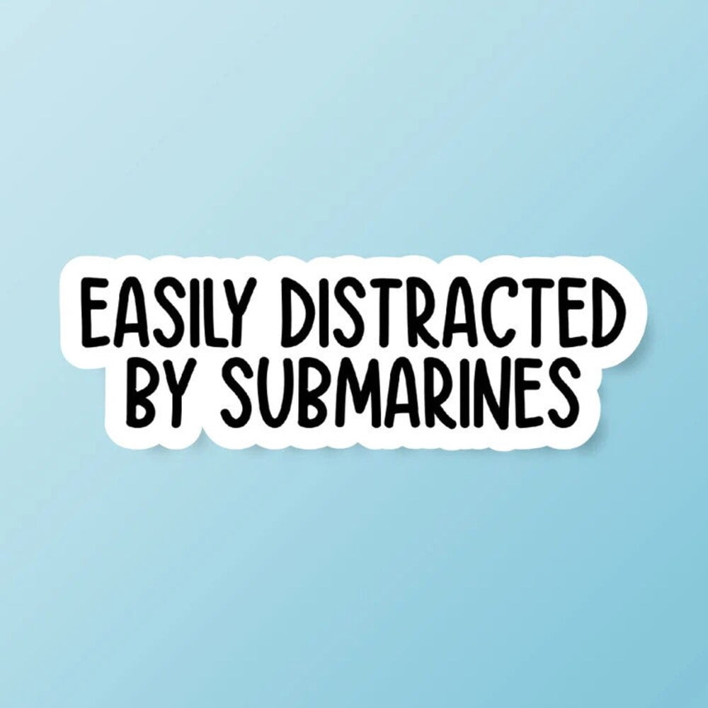 DOPASTICKER Submarine, Submarine Gifts, Submarine, Submarine, Easily ...