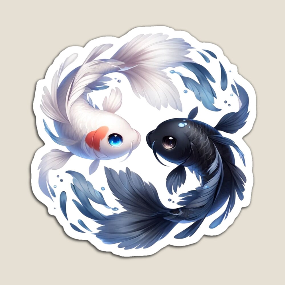 DOPASTICKER Suguru S@Toru Koi Fish Version Decorative Laptop, Phone ...
