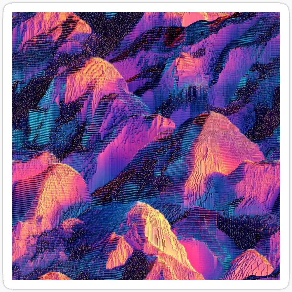 DOPASTICKER Summits Reinvented In Digital Sticker Phone Decal Water ...