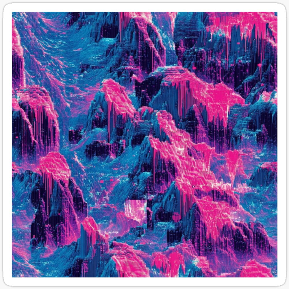 DOPASTICKER Summits Reinvented In Digital Sticker Phone Decal Water ...