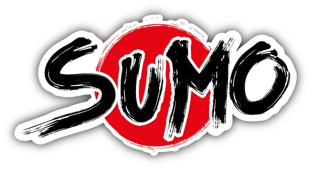 DOPASTICKER Sumo Logo Car Sticker Phone Decal Water Bottle Stickers ...