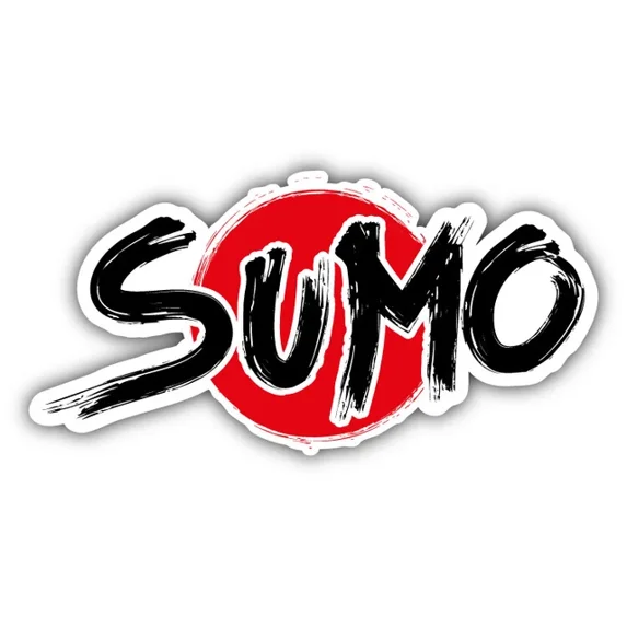 DOPASTICKER Sumo Logo Car Sticker Phone Decal Water Bottle Stickers ...