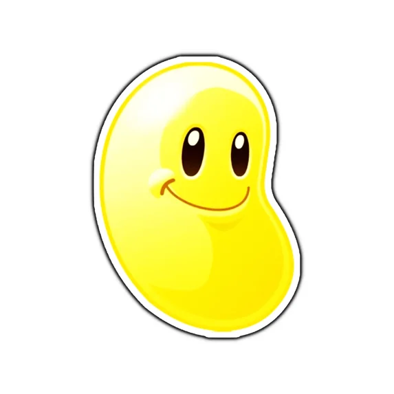 DOPASTICKER Sun Bean Sticker Decal Phone Decal Water Bottle Stickers ...