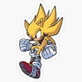 DOPASTICKER Super Hedgehog Sticker Phone Sticker, Latop Sticker, Lover ...