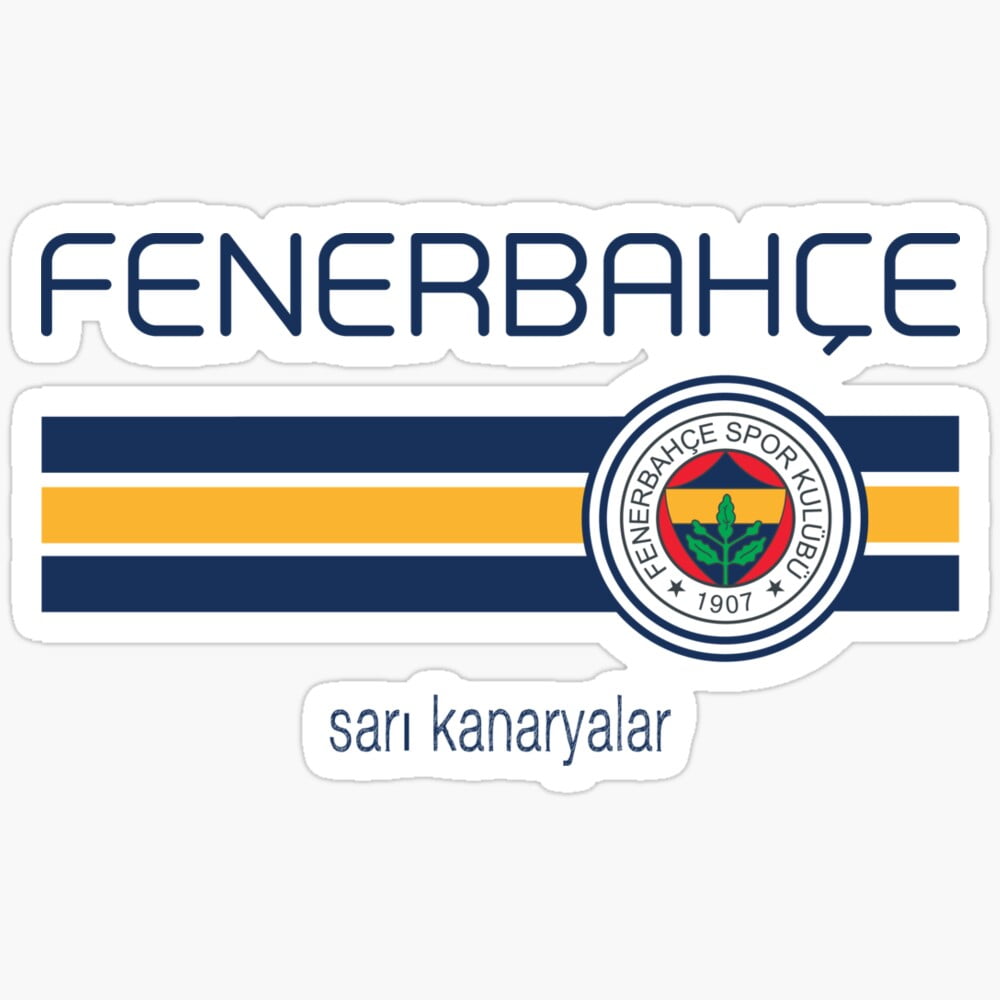 DOPASTICKER Super League - Fenerbahce (Away Yellow) Perfect Sticker ...