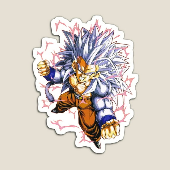 DOPASTICKER Super Saiyan 5 Gohan Decorative Laptop, Phone Stickers ...