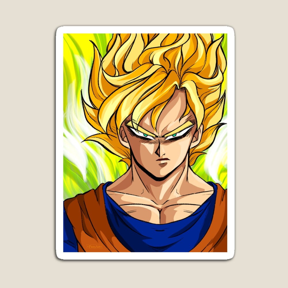 DOPASTICKER Super Sayan Decorative Laptop, Phone Stickers, Waterproof ...