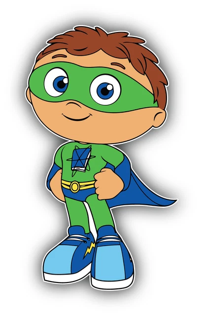 DOPASTICKER Super Why Cartoon Sticker Decal Phone Decal Water Bottle ...