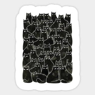 DOPASTICKER Suspicious Cats Decorative Laptop, Phone Stickers ...