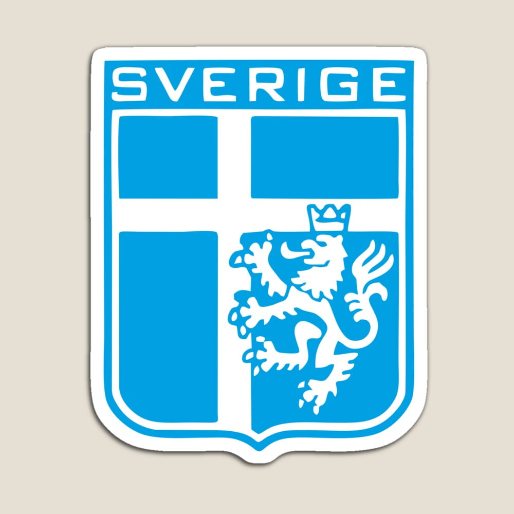 DOPASTICKER Sverige Sticker Decorative Laptop, Phone Stickers ...