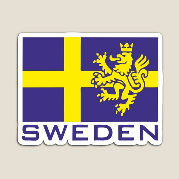 DOPASTICKER Sverige - Sweden By Sticker Decorative Laptop, Phone ...