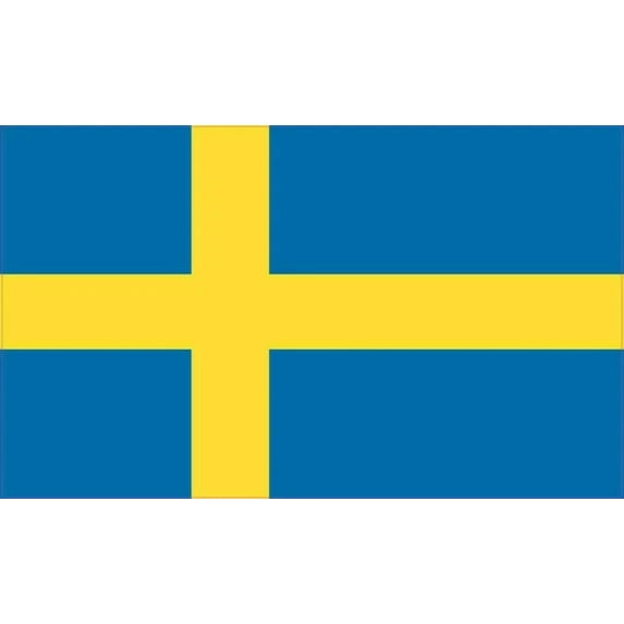 DOPASTICKER Sweden Flag Stickers Car Sticker Phone Sticker, Latop ...