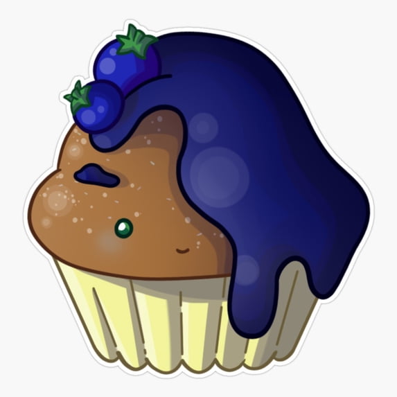 DOPASTICKER Sweet Cupcake O Aranea Sticker, Phone Sticker Car Stickers ...