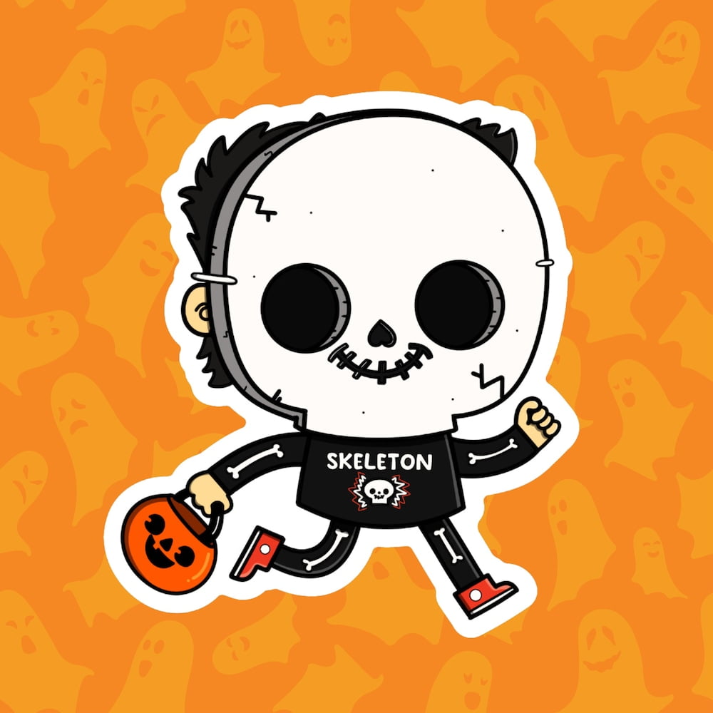 DOPASTICKER Sweet Haunt Night Sticker, Hal.Low.Een Kid Sticker, Hal.Low ...