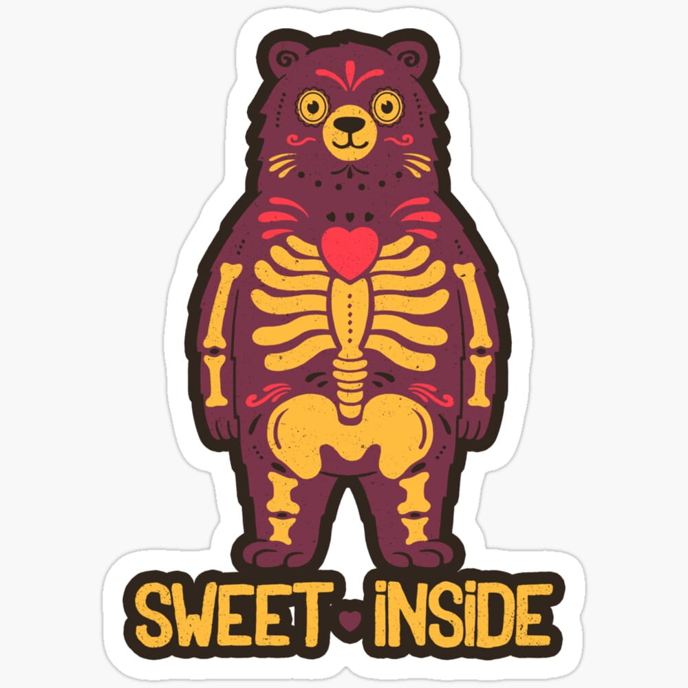 DOPASTICKER Sweet Inside Sticker Phone Decal Water Bottle Stickers ...