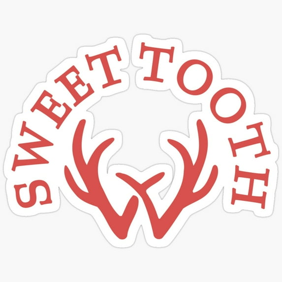 DOPASTICKER Sweet Tooth Fan Logo Pink, Phone Stickers Water Bottles ...