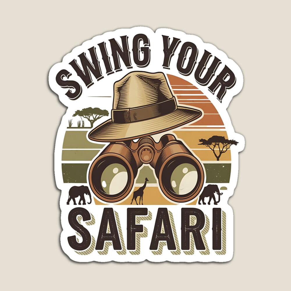 DOPASTICKER Swing Your Safari - Wilderness Wonders - Whispering ...