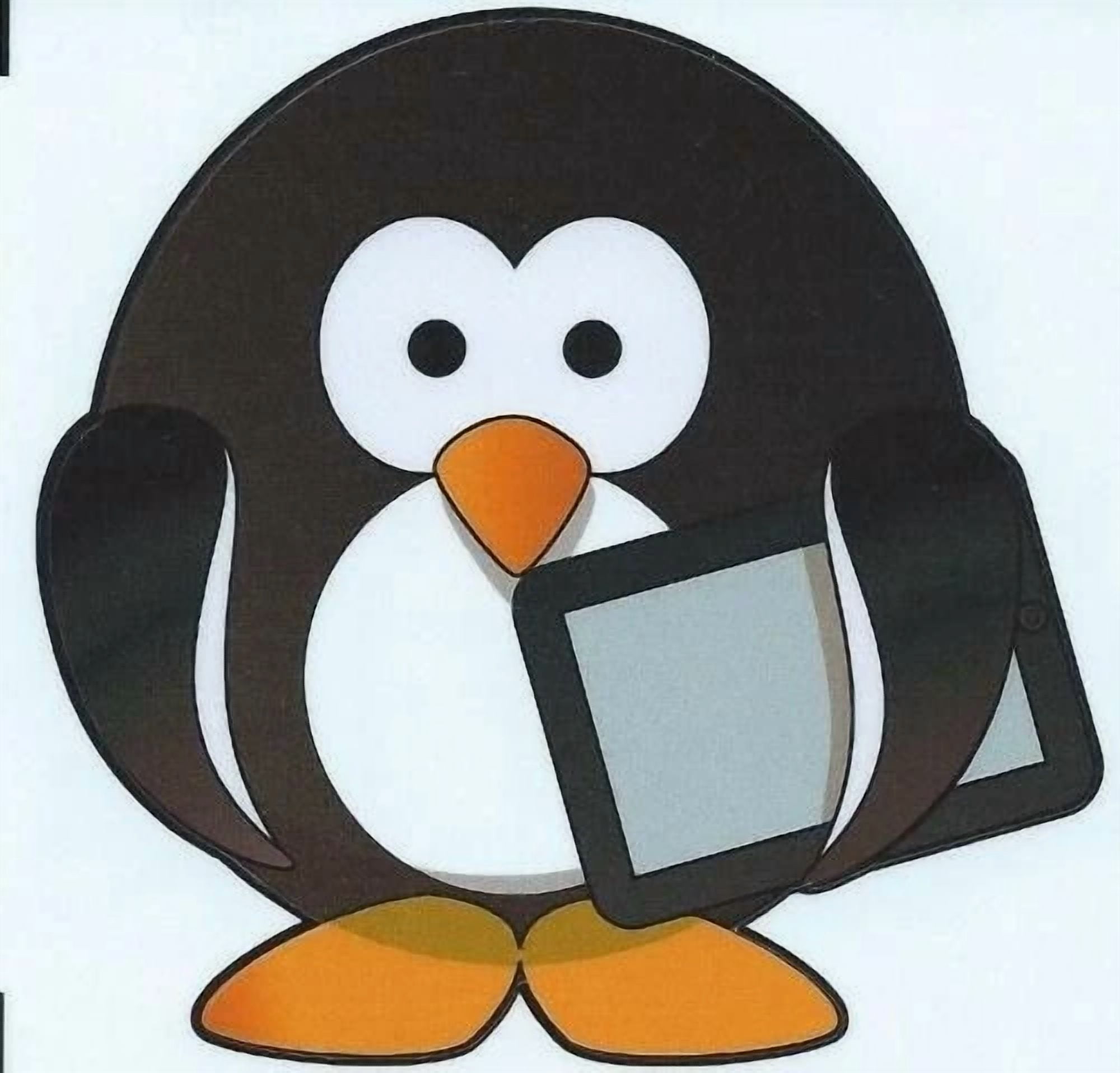 DOPASTICKER Tablet Penguin Sticker Car Sticker Phone Sticker, Latop ...
