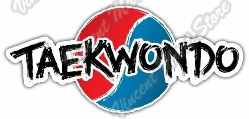 DOPASTICKER Taekwondo Martial Art Fighting Sparring Car Sticker Decal ...