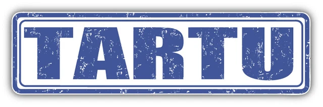 DOPASTICKER Tartu Grunge Travel Sticker Decal Phone Decal Water Bottle ...