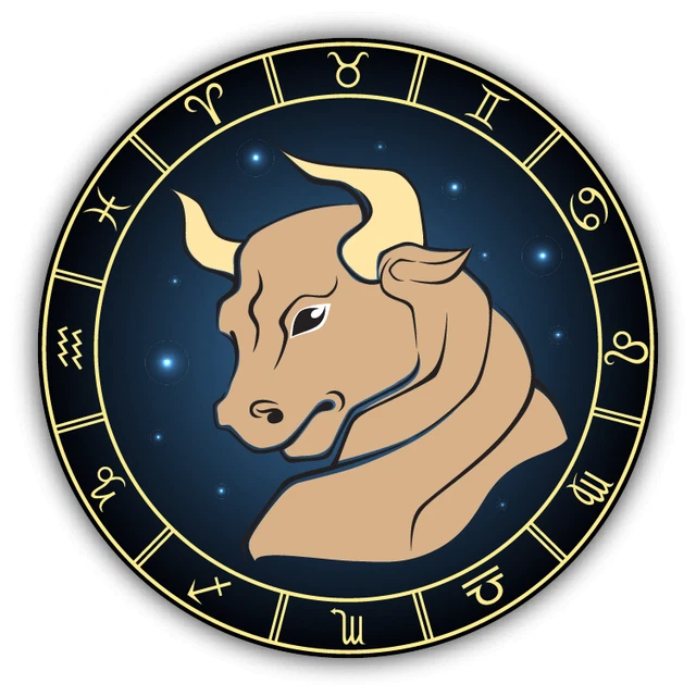 DOPASTICKER Taurus Sign Of The Zodiac Car Sticker Phone Water Bottle ...