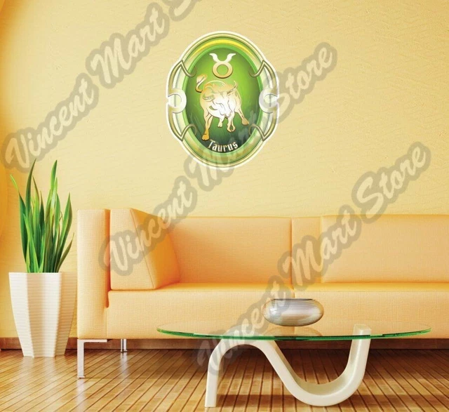 DOPASTICKER Taurus Zodiac Horoscope Astrology Wall Sticker Room ...
