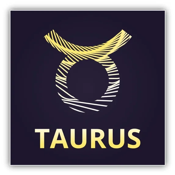 DOPASTICKER Taurus Zodiac Sign Sticker Phone Water Bottle Stickers ...