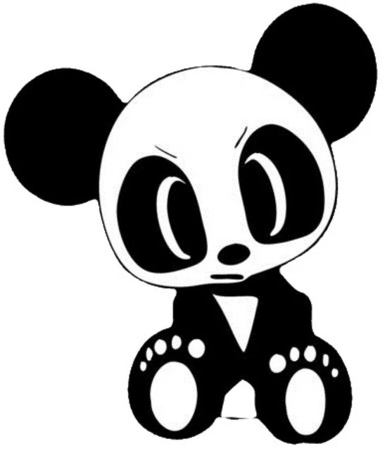 DOPASTICKER Team Panda Racing Sticker Laptop Sticker Lunch Sticker ...