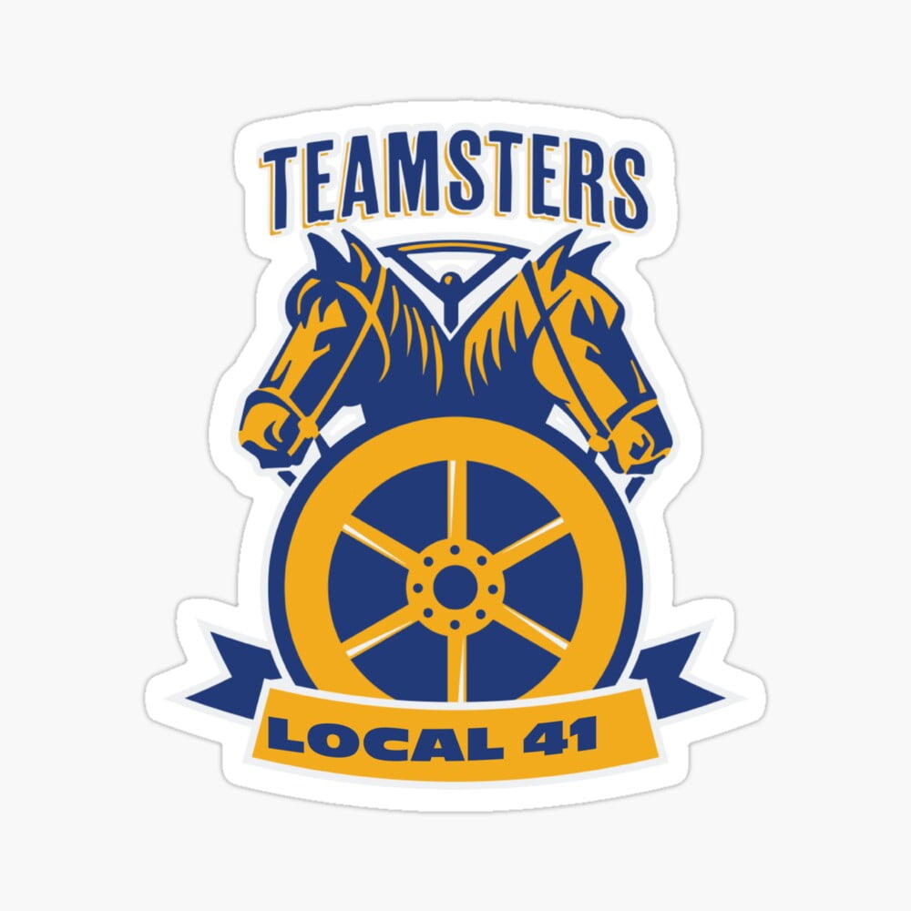 DOPASTICKER Teamsters Local 41 Gifts, Teamster Driver Father'S Day Gift - Hot Trending Sticker ...